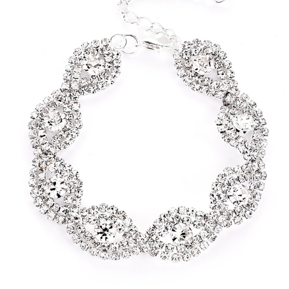 Austrian Crystal | Jewelry | Stunningly Gorgeous Silver Crystal ...